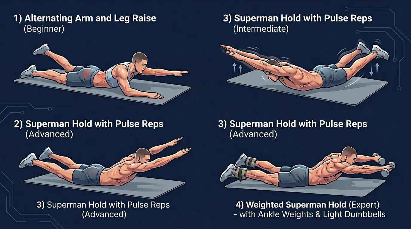 Superman Holds: Form Guide & Tips (2026) — FitCraft